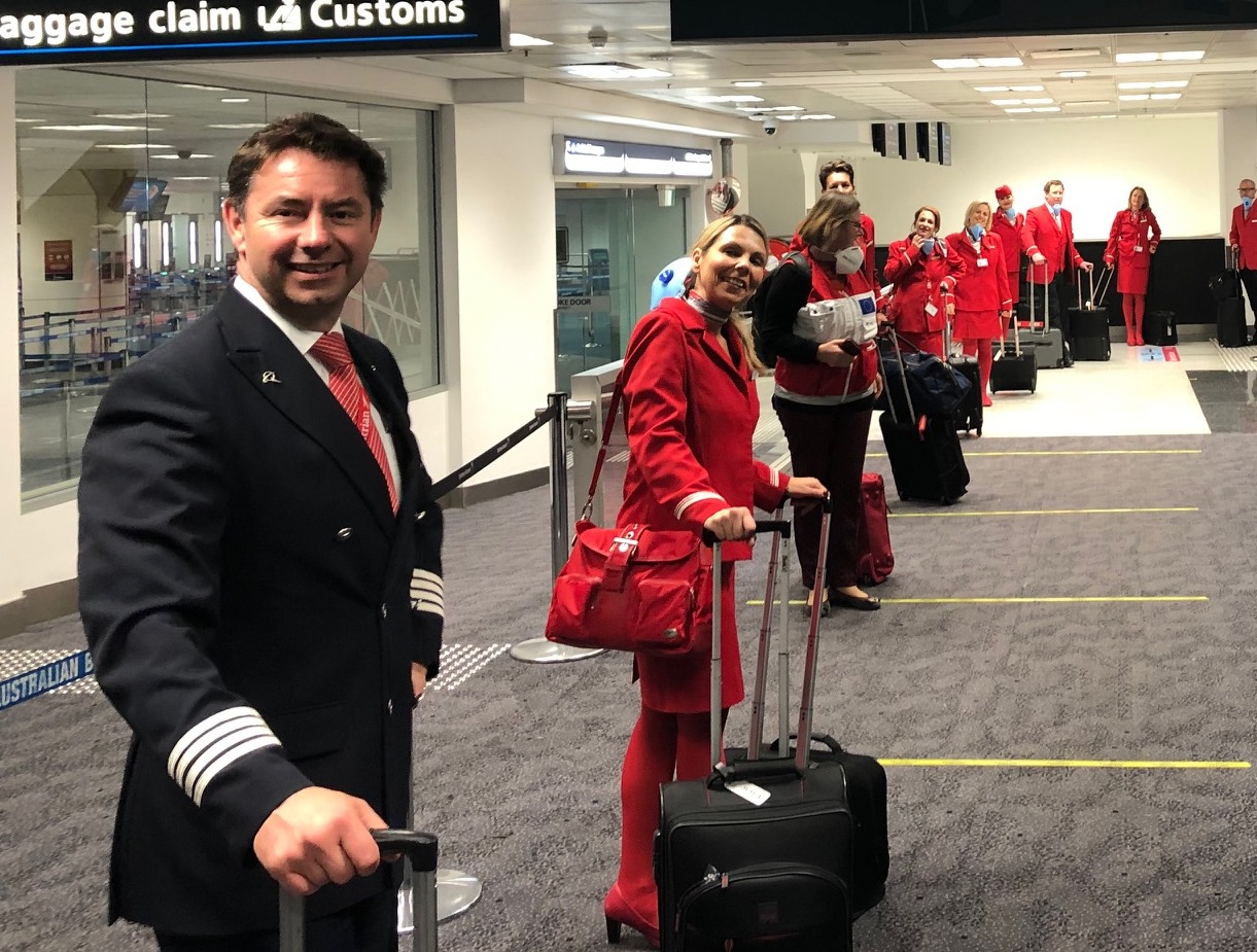 Austrian Airlines SYD repatriation flight_crew 2 - Wayfarer