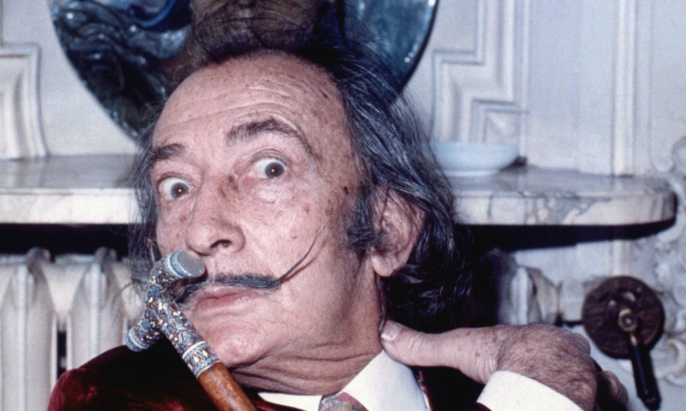 Te Papa Portrait of Salvador Dalí, taken in Hôtel Meurice, Paris, 1972 ...