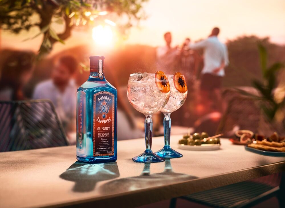 Bombay Sapphire's delightful Sunset gin - Wayfarer