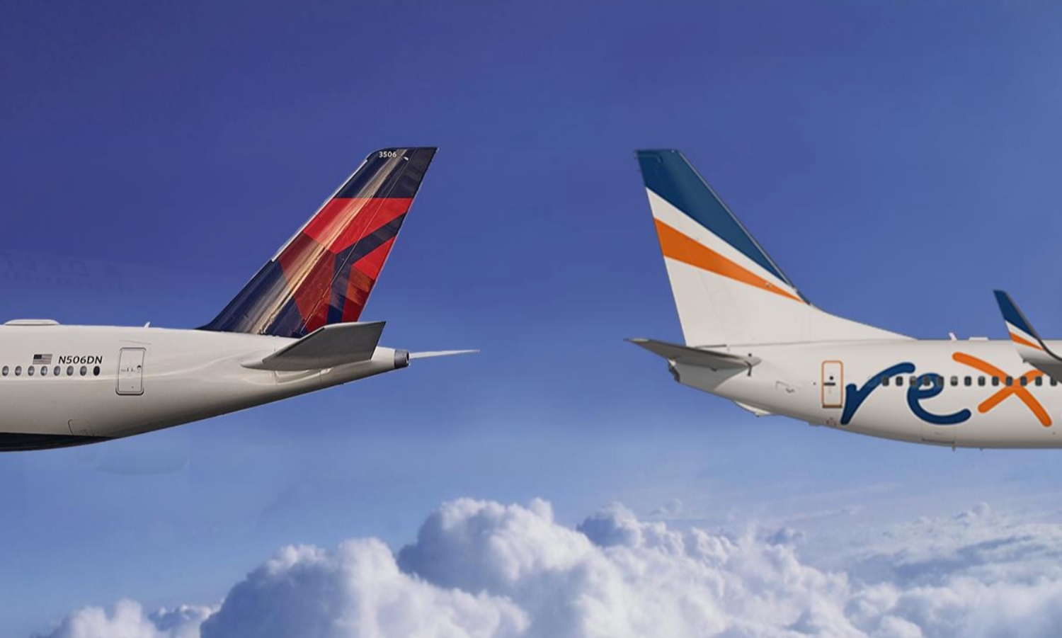 Delta Air Lines and Australia's Rex sign key interline agreement - Wayfarer