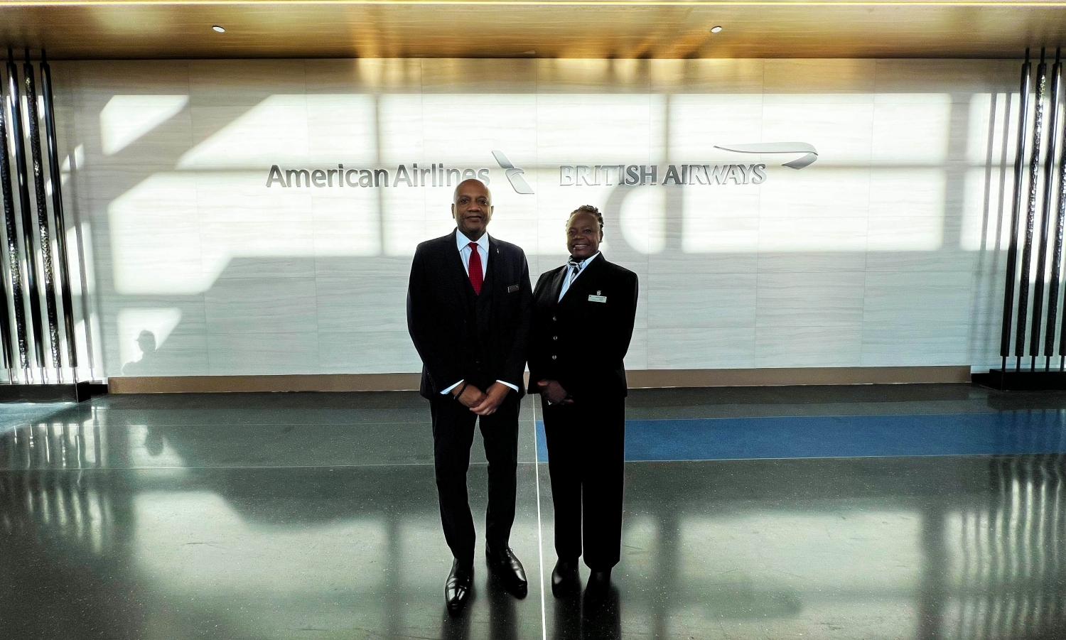 American Airlines and British Airways unveil stunning, new Terminal 8 ...